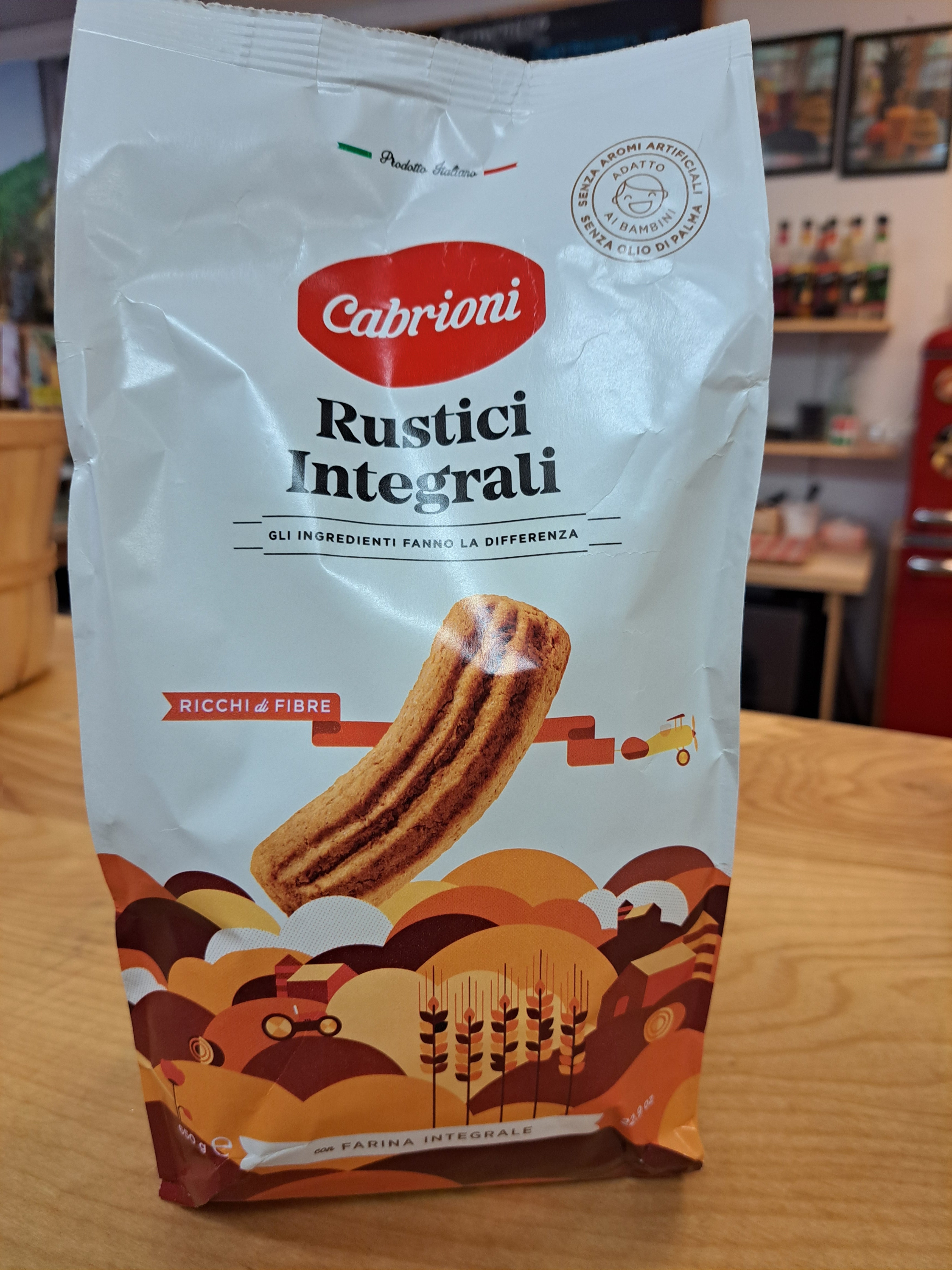 Rustici Integrali Whole Wheat Cookies – Italian Food Store